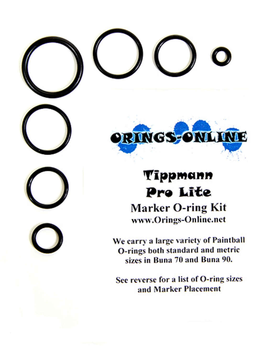 Tippmann compatible o-ring kits : Orings-Online, Your only source for O ...